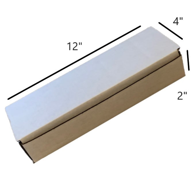 12x4x2 White Mailer – Service Box Shop