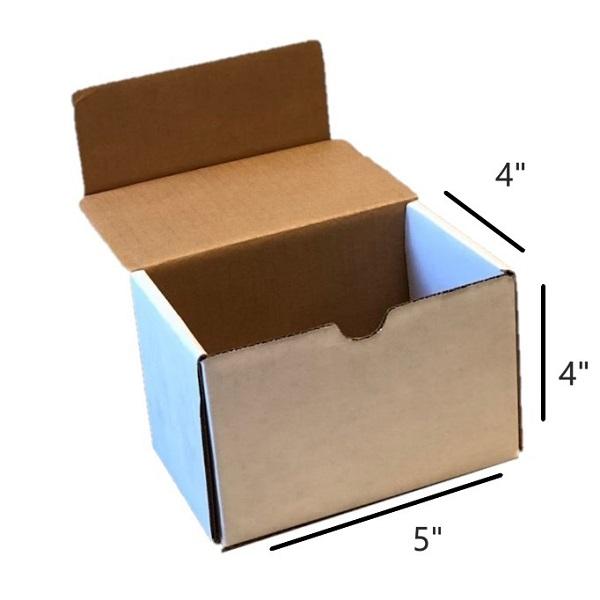 5x4x2 White Mailer – Service Box Shop